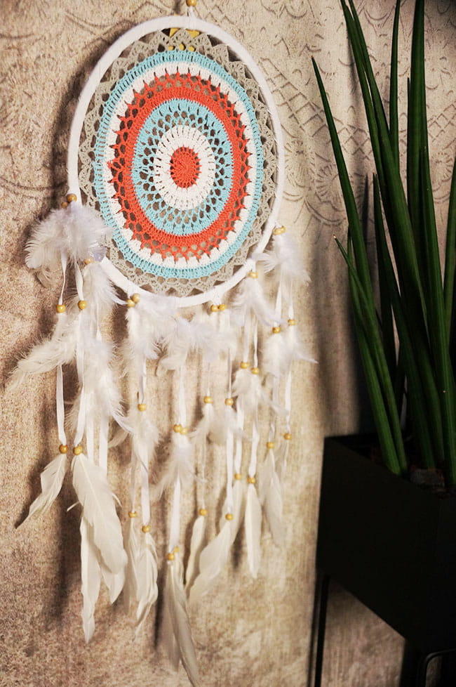 Dreamcatcher, Cerc Colorat, 95 cm - Casa - Savonia